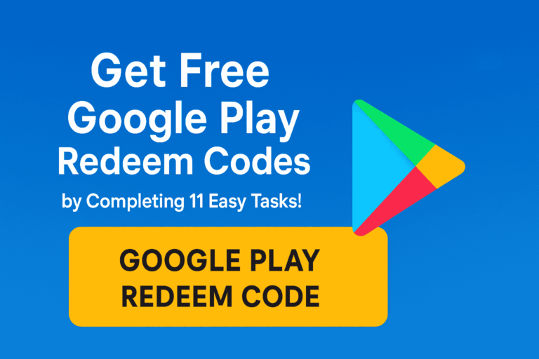Get Free Google Play Redeem Codes by Completing 11 Easy Tasks! - Technosubh